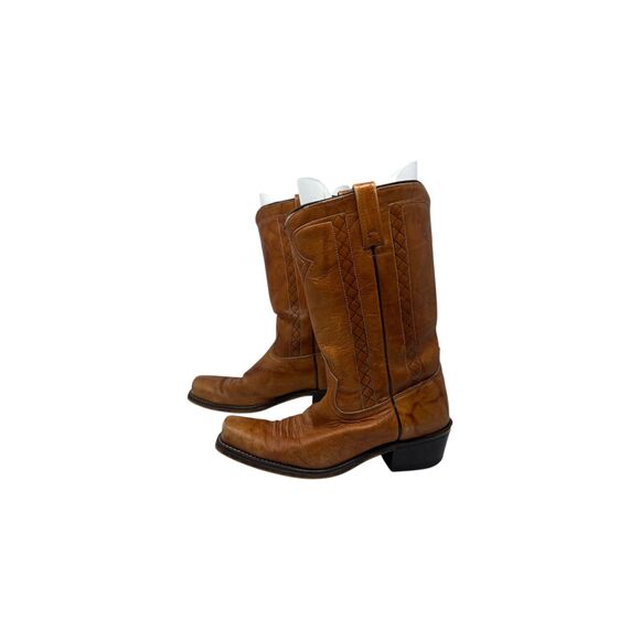ACME | Shoes | Cowboy Boots Acme Dodge City Square Toe Size 12 1970s ...